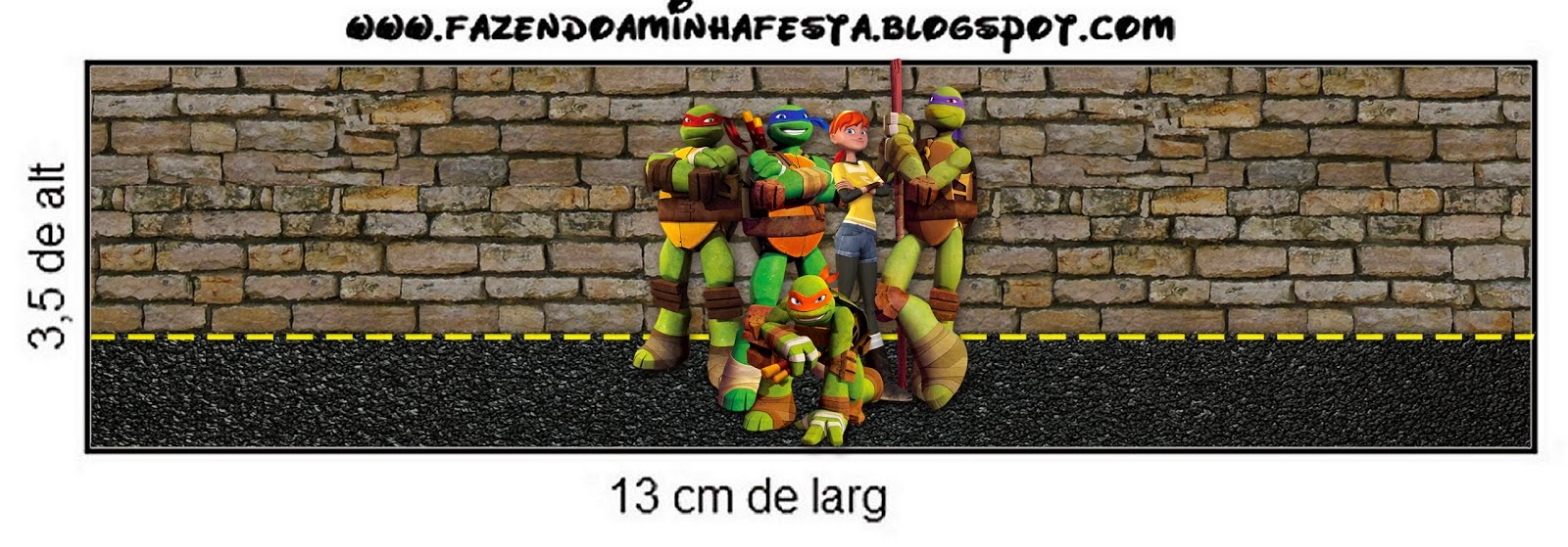 Ninja Turtles: Free Printable Candy Bar Labels. - Oh My Fiesta! in english