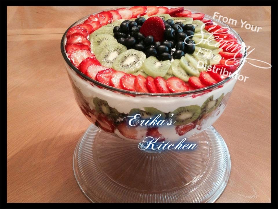 Move it and lose it.: STRAWBERRY,KIWI,BLUEBERRY TRIFFLE