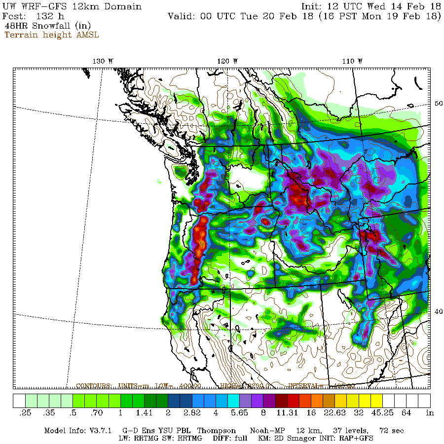 Cliff Mass Weather Blog: La Nina Snows Over the Pacific Northwest ...