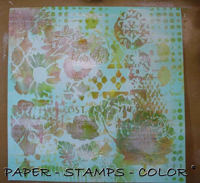 PAPER - STAMPS - COLOR: Creating BIG...