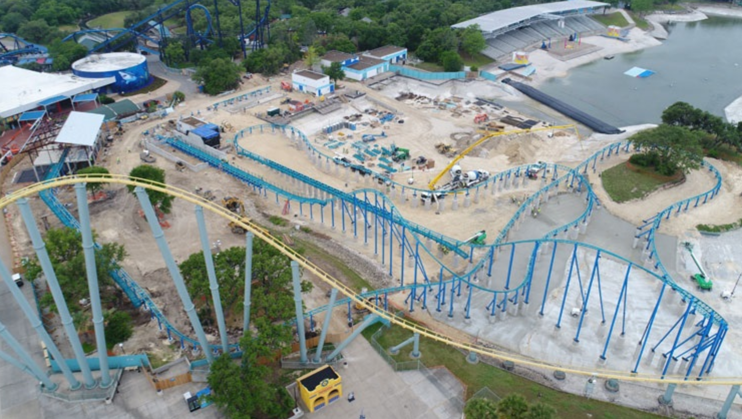NewsPlusNotes: SeaWorld San Antonio's New Coaster - Wave Breaker - To ...