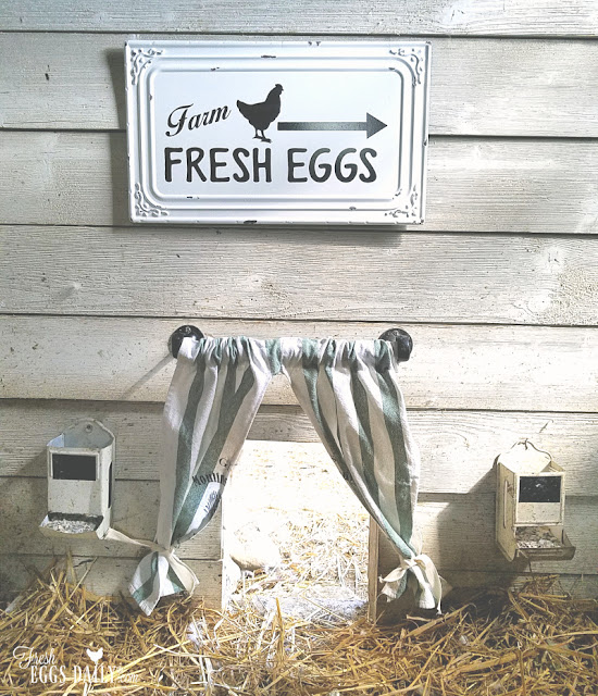 DIY Draft Drapes for your Chicken Coop - Fresh Eggs Daily® with Lisa Steele