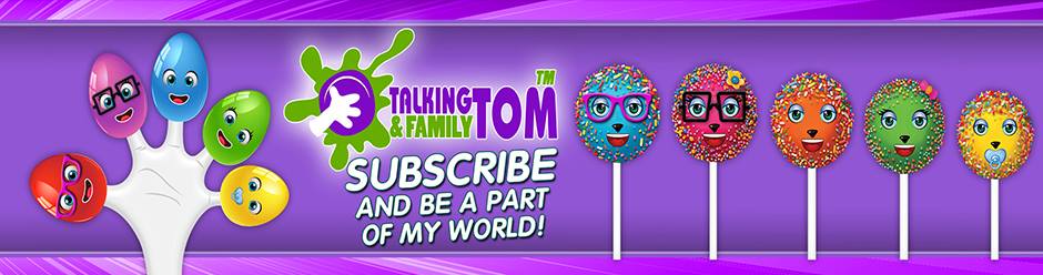 Talking Tom And Family: Balloon Finger Family Songs Collection | Top 10 ...