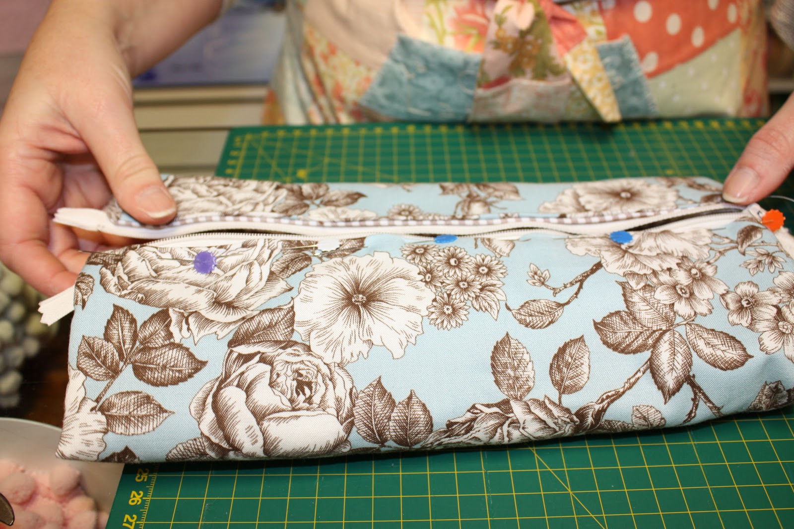 Patchwork en La casa de las labores: Tutorial neceser