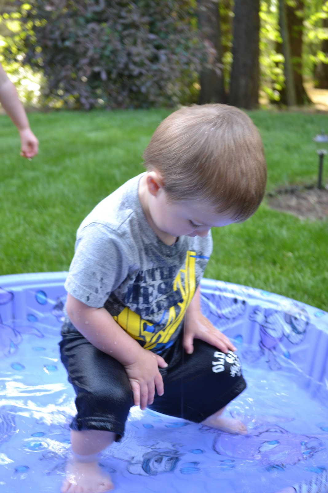 Douglas Family News: Kiddie Pool Fun