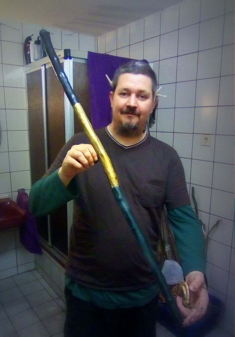 Wanderstab - Holzarbeit und Natur - Selber machen Anleitung - Selbst ...