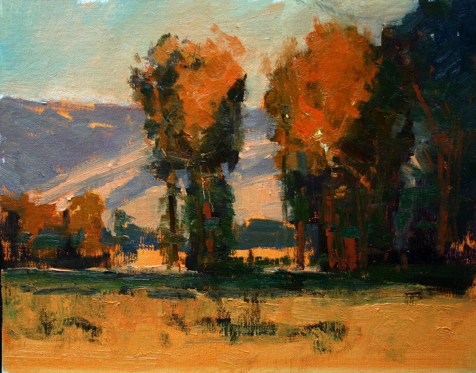 Rusty Jones, Painter's Blog: EN PLEIN AIR PRO EASEL TEST RUN