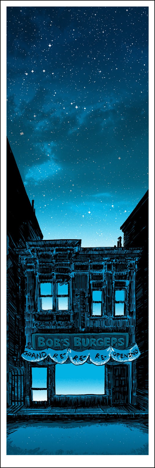 INSIDE THE ROCK POSTER FRAME BLOG: Tim Doyle Bob's Burgers Prints From ...