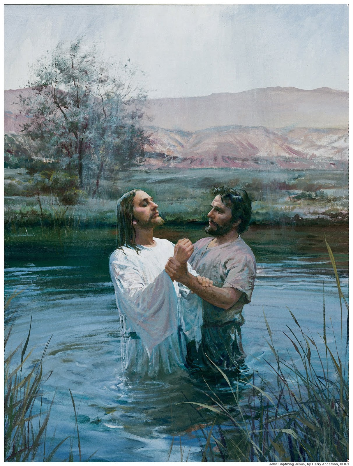 John The Baptist And Jesus