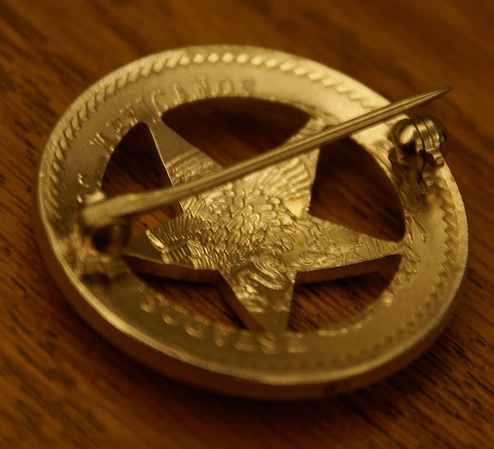 the NAVASOTA CURRENT: Texas Ranger Badges... and those that want to be