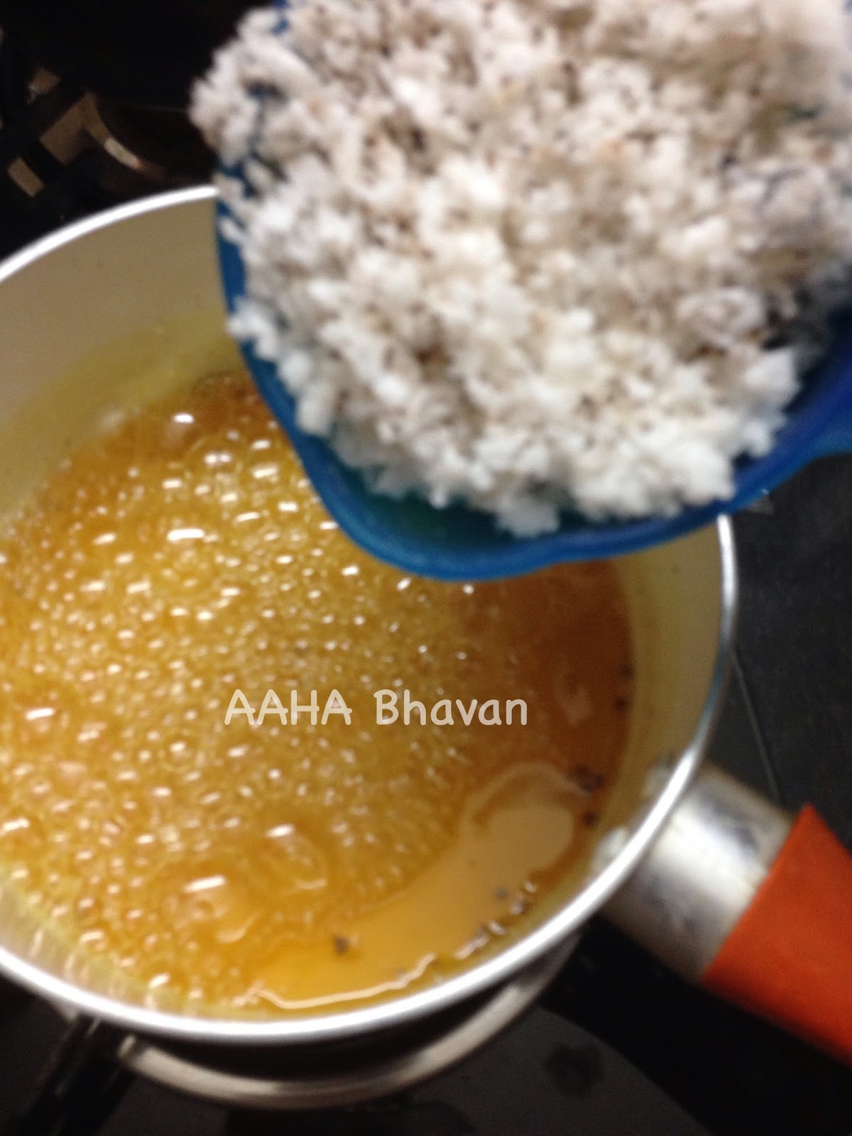 AAHA bhavan: modakam or sweet kozhakkatai