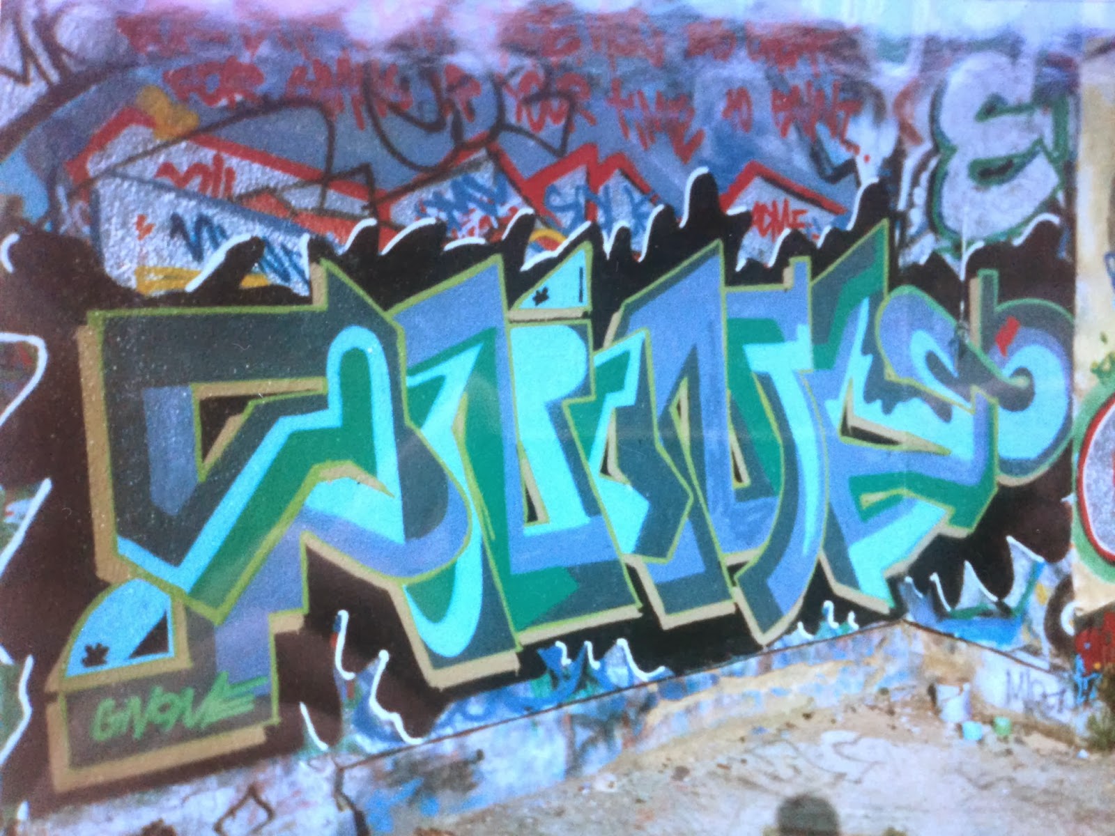 Least Blogged: More old school Swindon graffiti