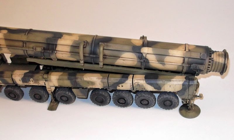 Gulumik Military Models: Topol SS-25 SICKLE 1/72 Zvezda - Gallery