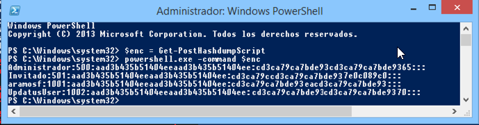 Herramientas de seguridad en Powershell: Posh-SecMod ~ Security By Default