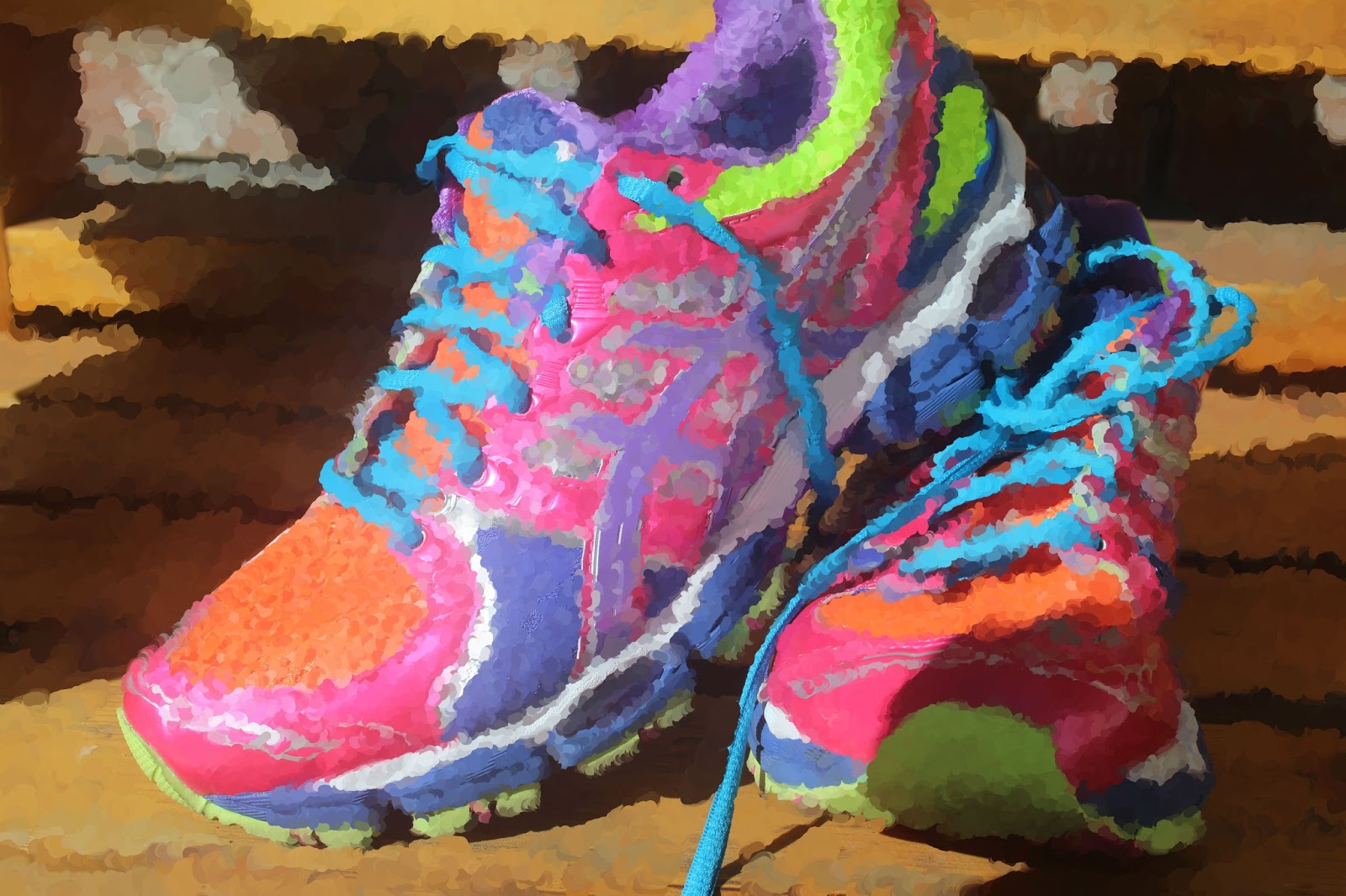 Brochku's Blog: My Colourful Sneakers