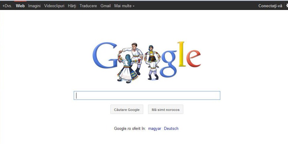 Google.ro celebreaza ziua de 1 decembrie