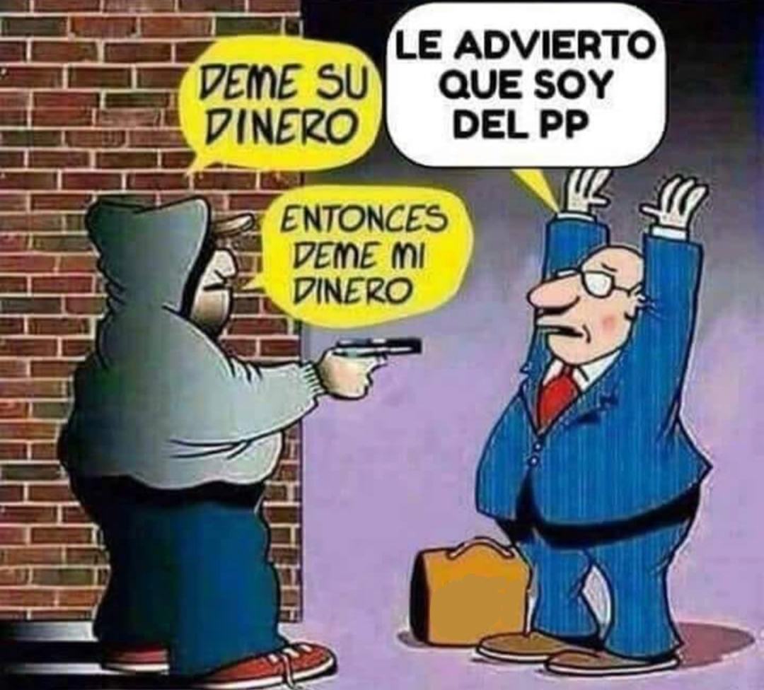 adolfo payés - viñetas: Ladrón que roba a ladrón tiene 100 años de perdón