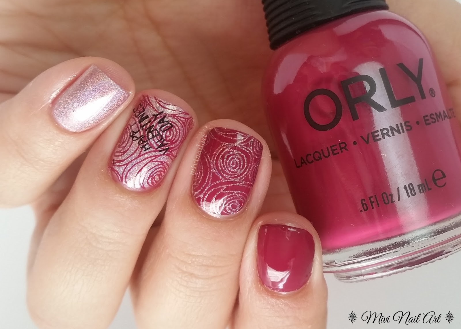 NOTD: Rosas Holo - Terra Mauve ORLY