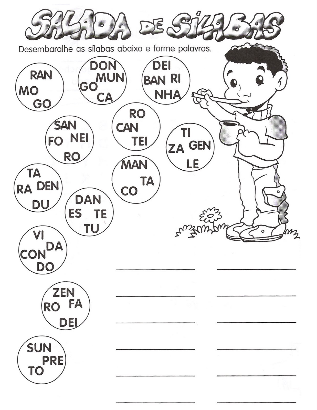 Atividades De Cruzadinha 2 Ano - RETOEDU