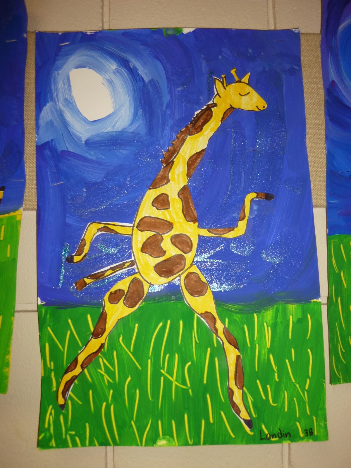 Mrs. Werner's Art Room: 3rd Grade Giraffes Can't Dance