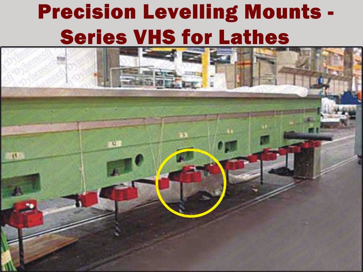Dynemech Systems - Vibration Control: Dynemech Lathe Leveling Jacks and ...