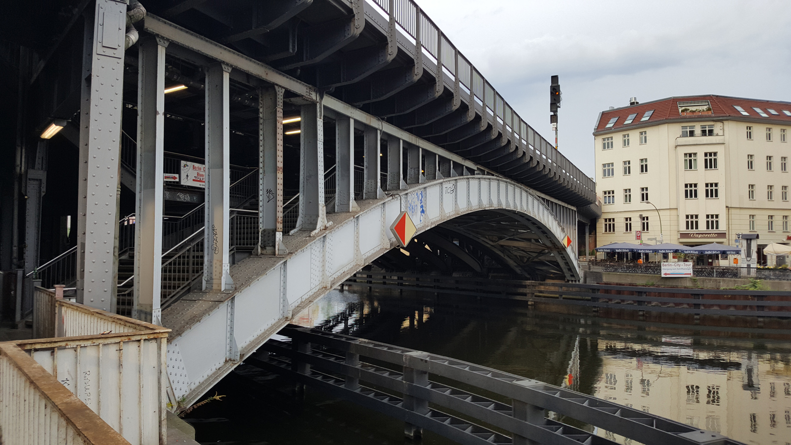 The Happy Pontist: German Bridges: 8. Railway bridge over the Spree at ...