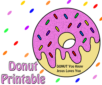 Church House Collection Blog: DONUT You Know Jesus Loves You Cutout ...