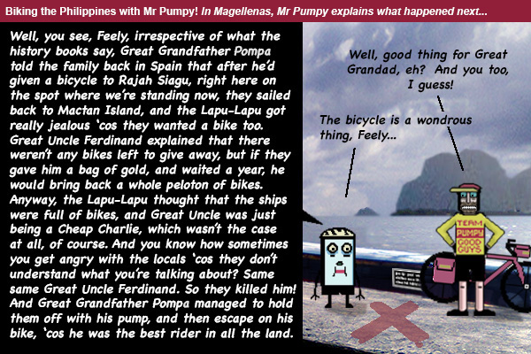Biking the Philippines with Mr Pumpy!