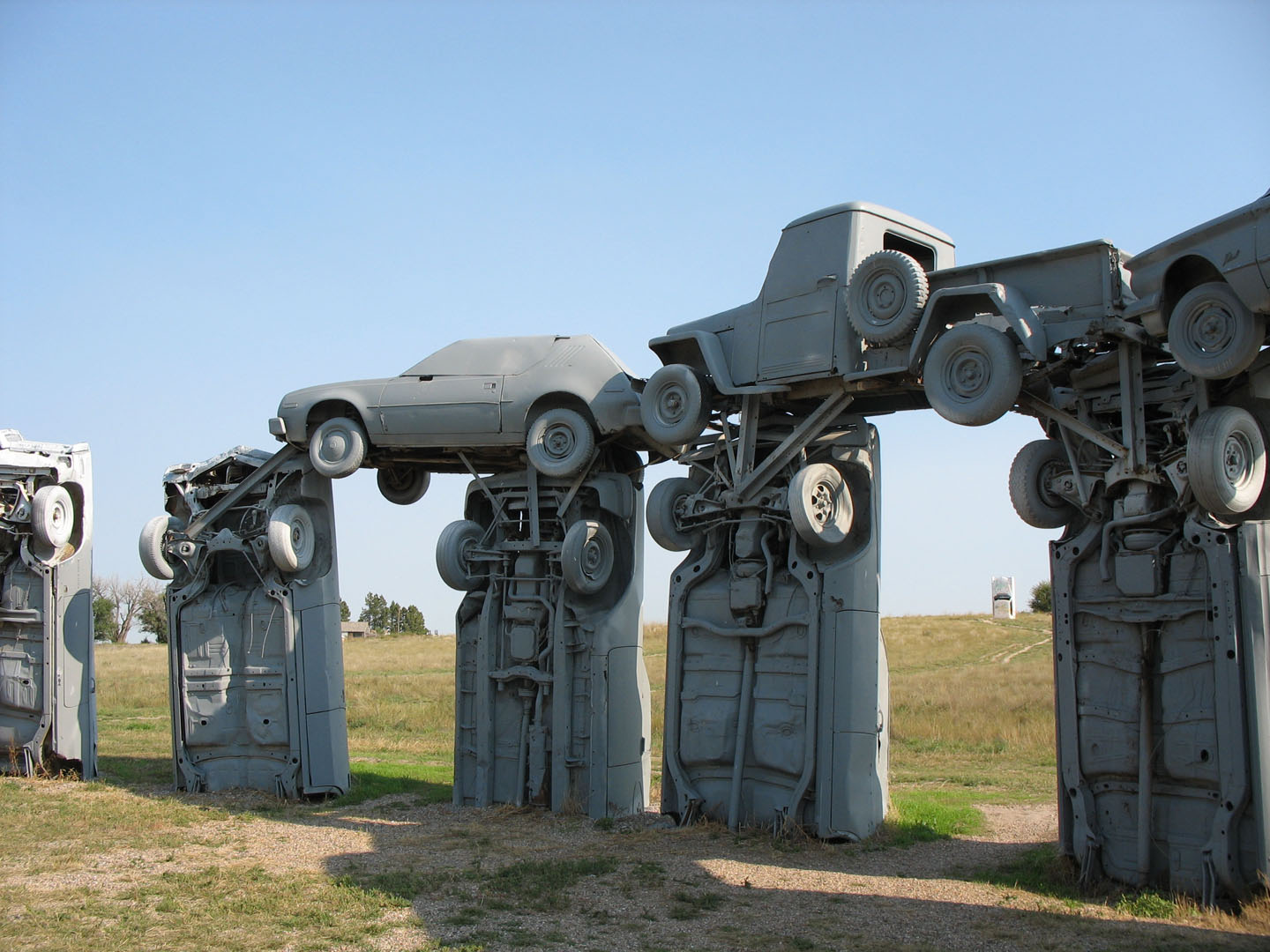 Eccentric Roadside: What will it take to put you in this Carhenge tonight?