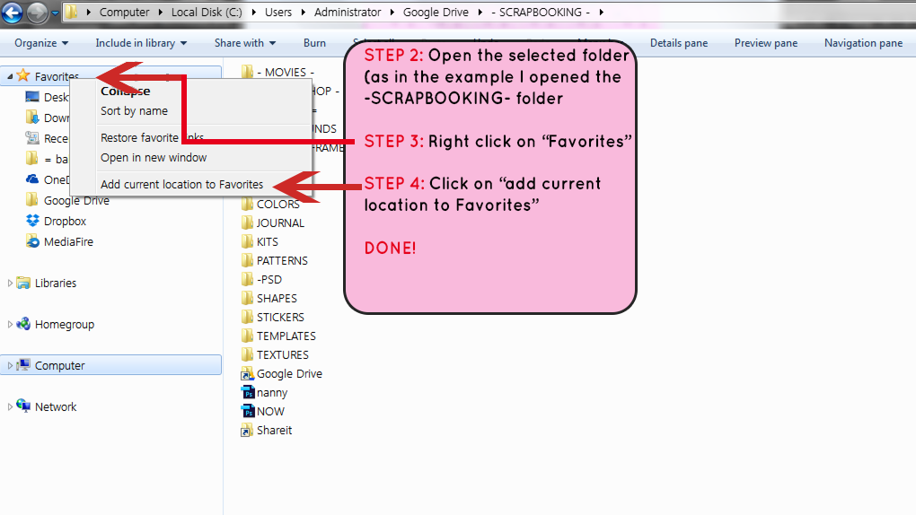 Round 2: How to Add Folders on the Navigation Bar (Easy Tutorial #1)