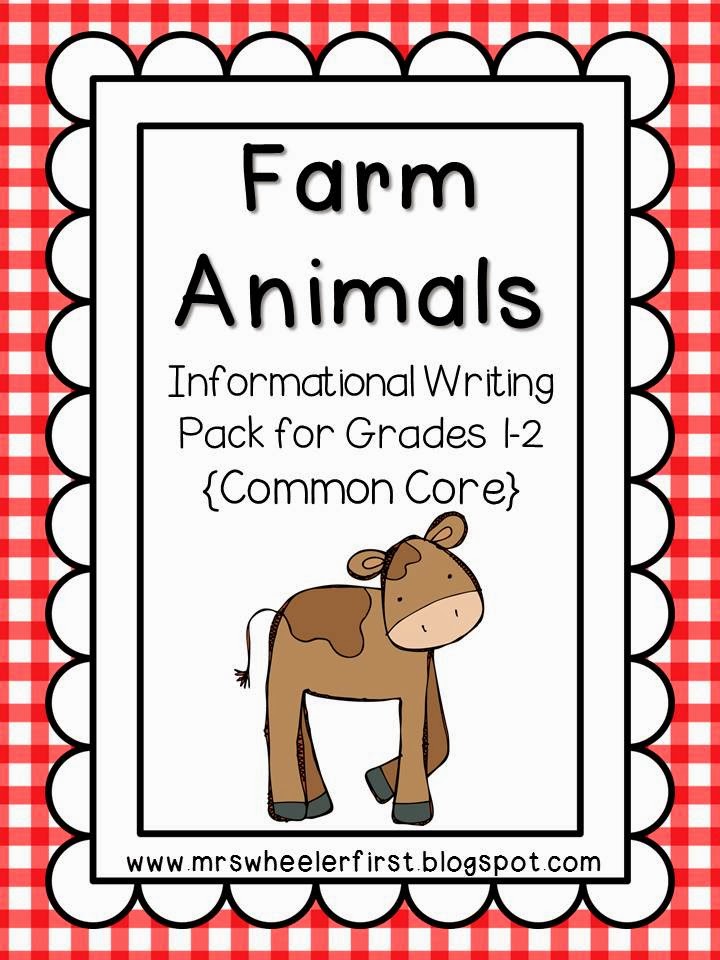 Mrs. Wheeler's First Grade Tidbits: Informational Writing With Animals!