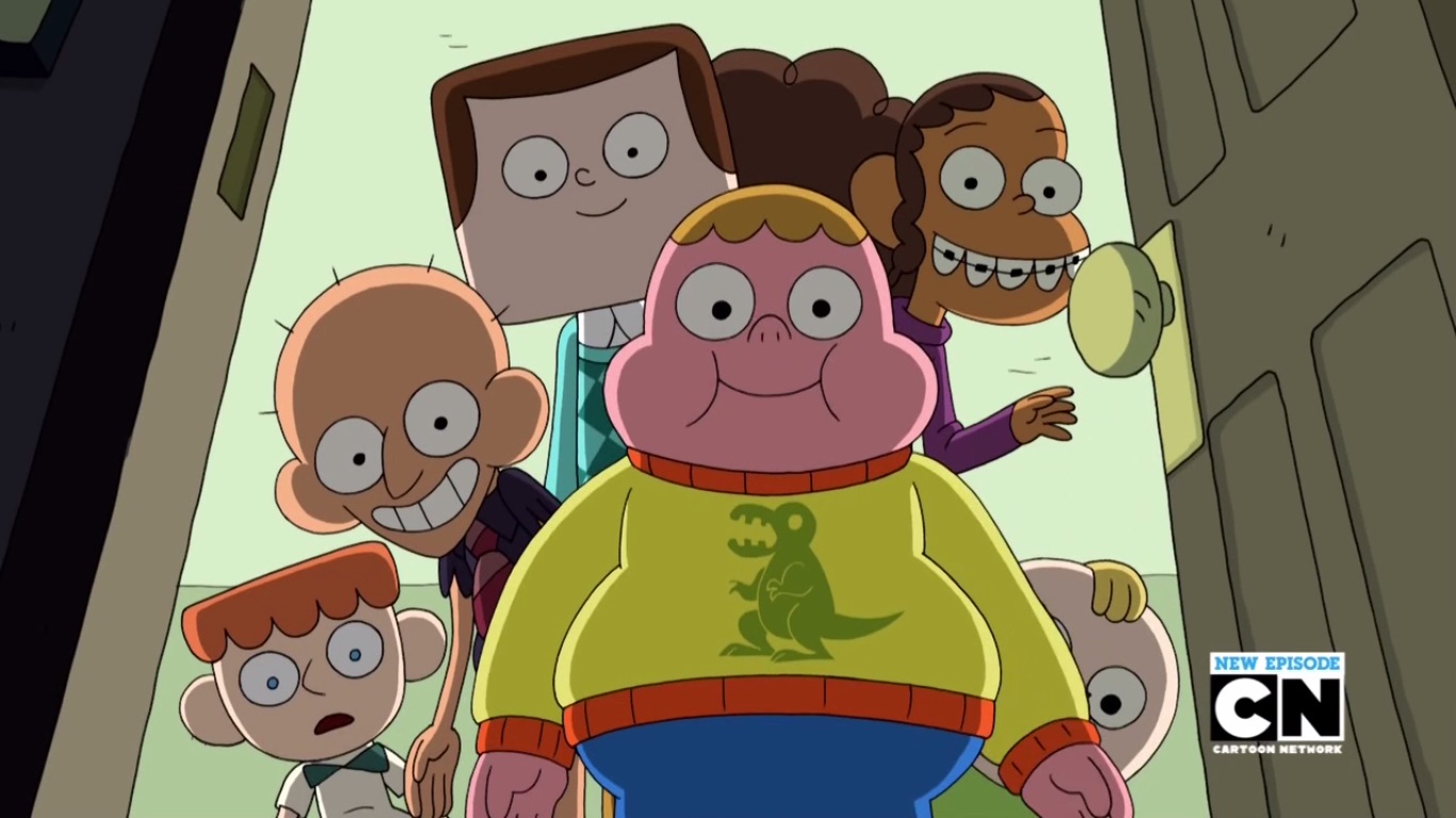 Flow Like Water (cartoon): Clarence at Partay