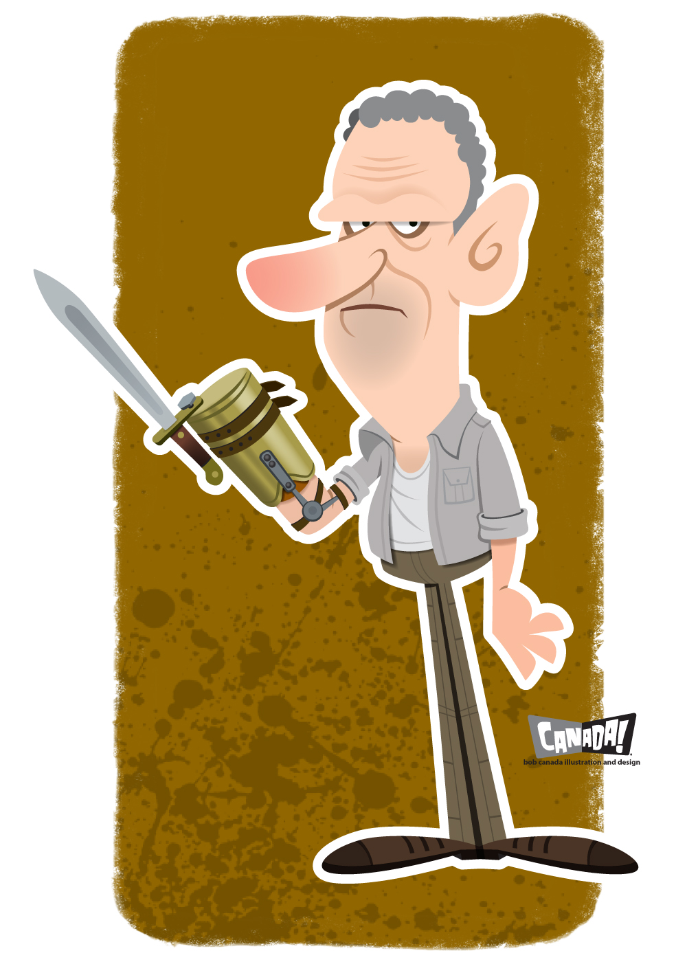 Bob Canada's BlogWorld: The Walking Dead The Animated Series: Merle Dixon