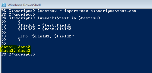Powershell Scripting Powershell Working With Csv Files