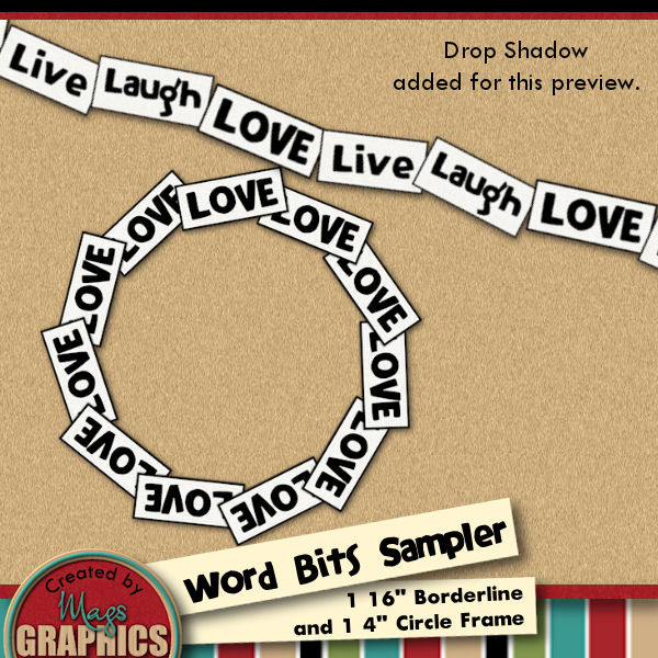 MagsGraphics Digital Scrappin' Blog: New CU Word Bits + Free with Purchase