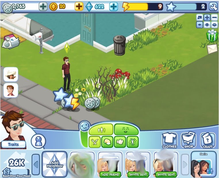 Addict3d: [FBGame] The Sims Social - Review