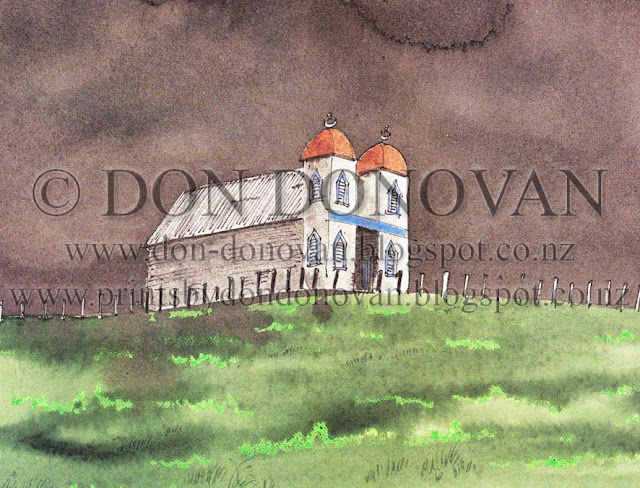 Don Donovan's World: New Zealand Odyssey: The Ratana Church at Raetihi.