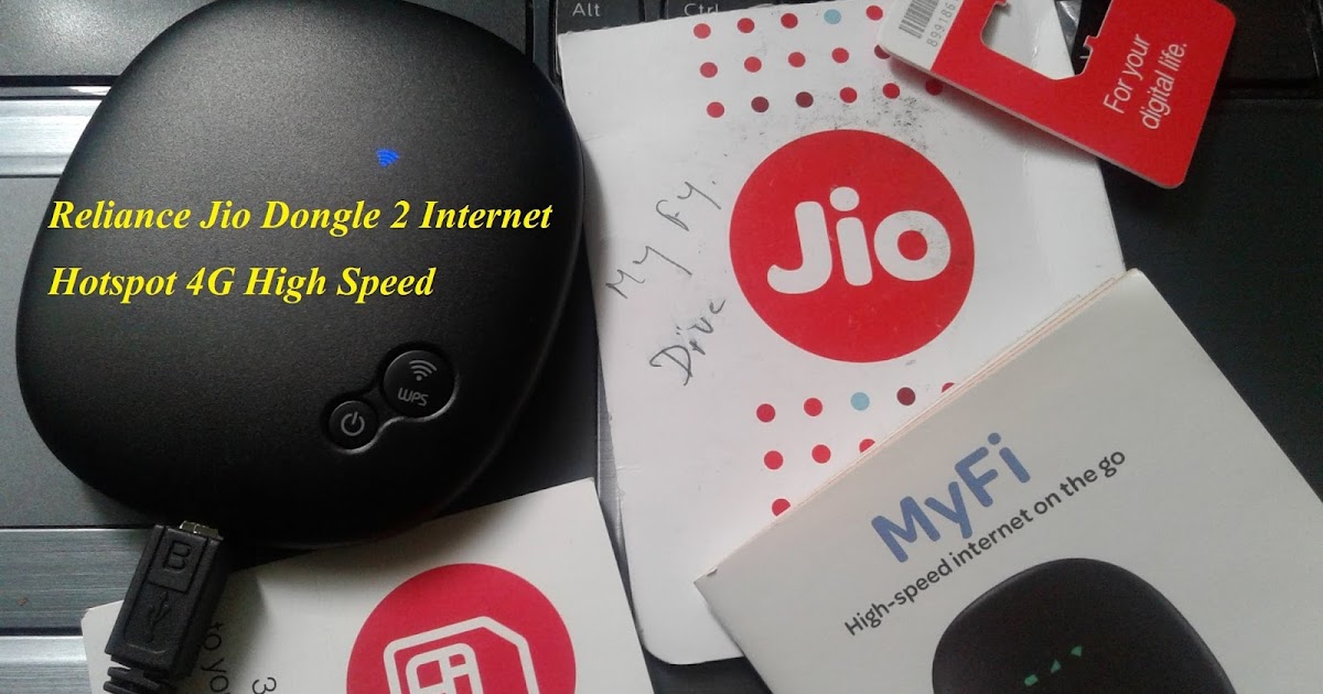 Jio Dongle 2 Internet Hotspot 4G High Speed | TIPS NEWS