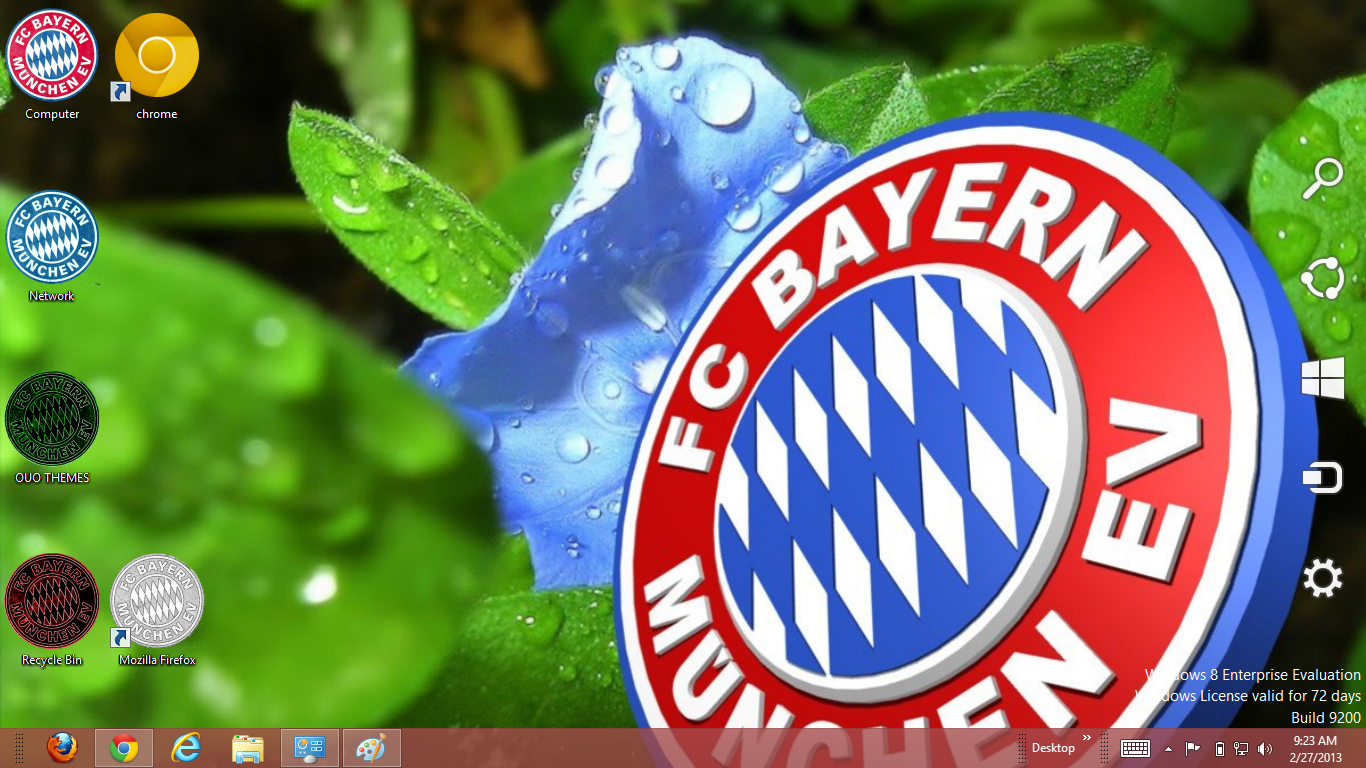 2013 Fc Bayern Munchen Windows 7 And 8 Theme | Ouo Themes