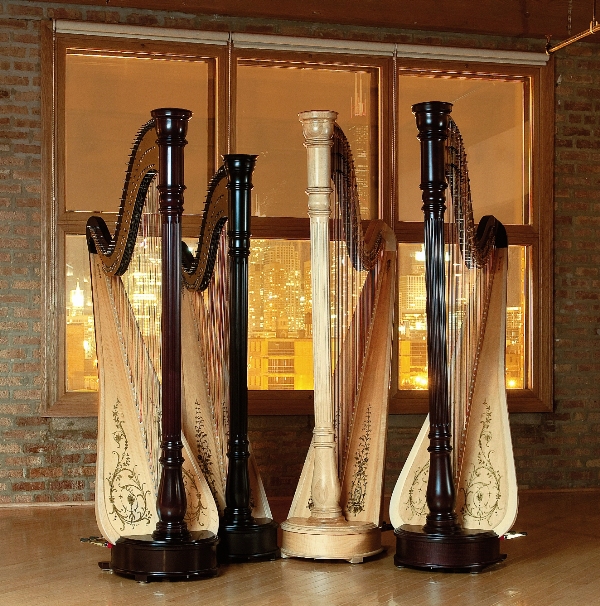 Fabricantes de Harpas de Pedais no Mundo