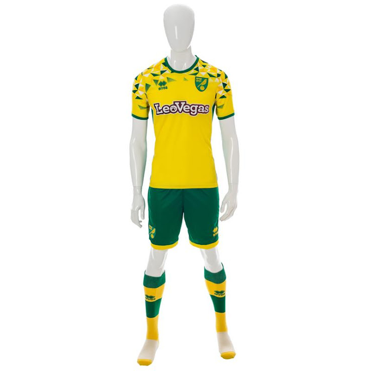 Norwich City 18-19 Home Kit Released - Footy Headlines