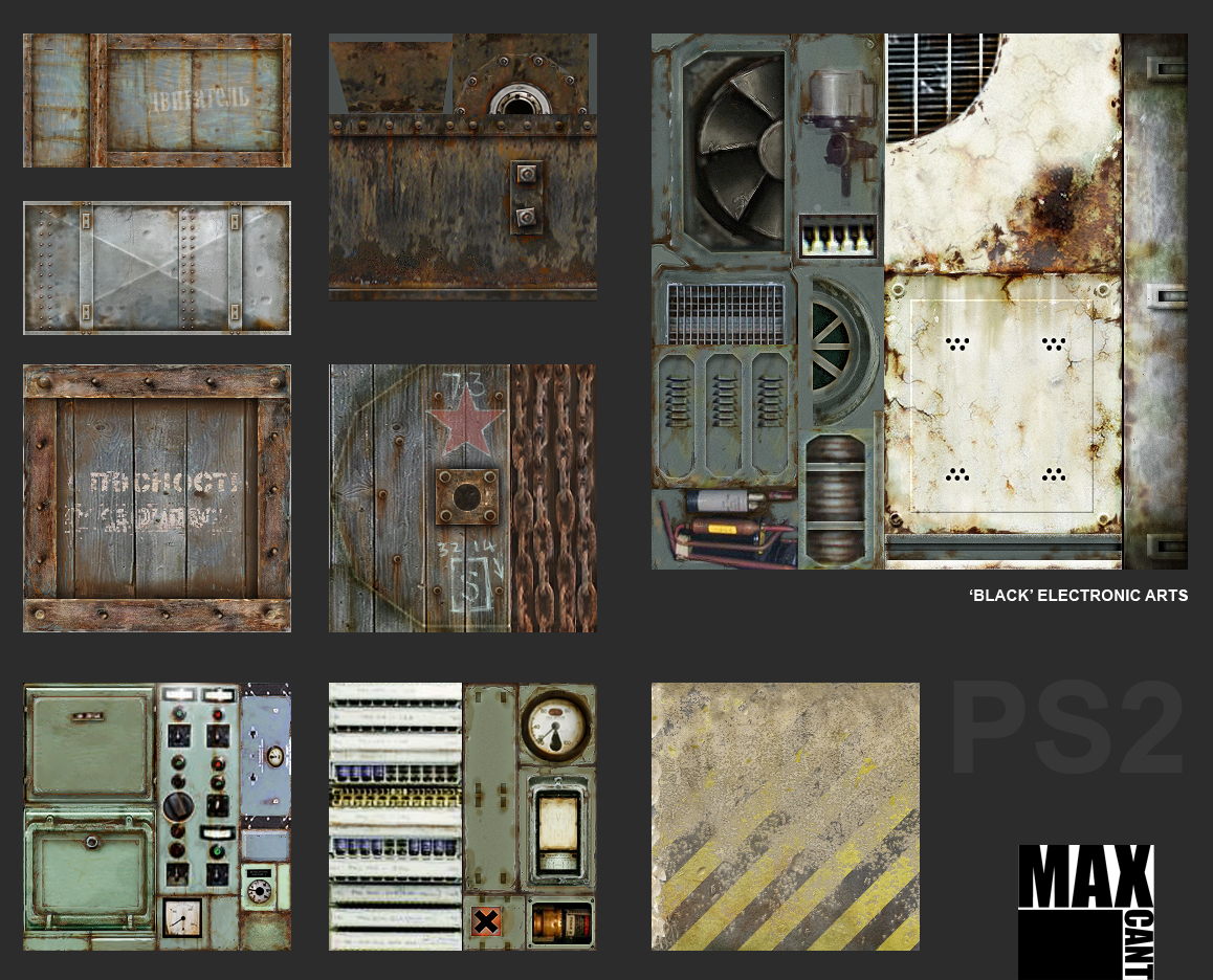 MAX CANT - ART DIRECTOR: 'BLACK' 2005 - 2006 EA GAMES