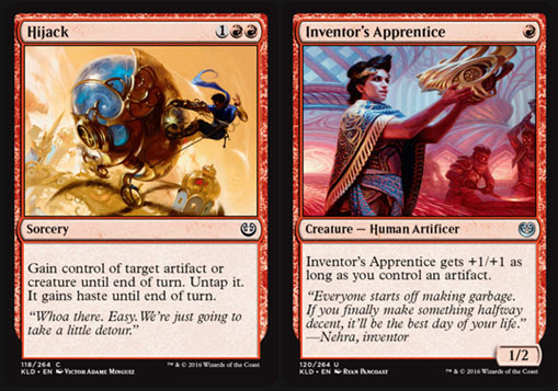 Magic the Gathering Adventures: Kaladesh Set Review: Red