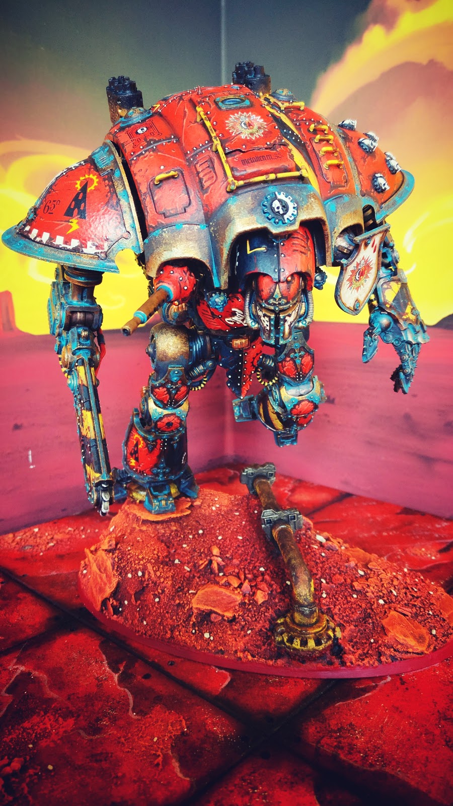 Confessions of a 40k addict: Imperial Knights - House Corvus Twins in ...