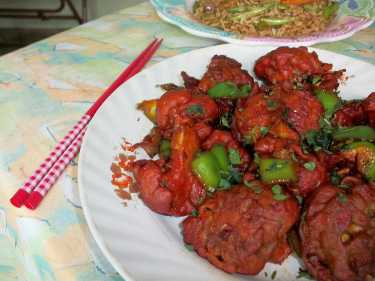 Chilli Gobi / Dry Chilli Cauliflower – Indo Chinese Recipes - Yummy Tummy