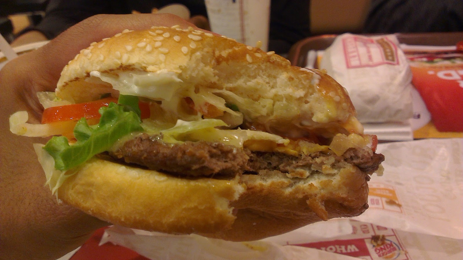 Globe NOMAD Rider...: Burger King Sweet Carolina Whopper