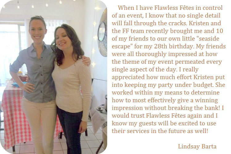 Flawless Fetes : Lindsay's Crustacean Celebration!