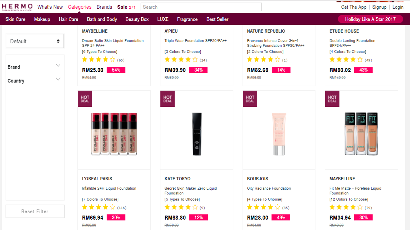 Hermo. The best online beauty shop at Malaysia with trusted brands ...