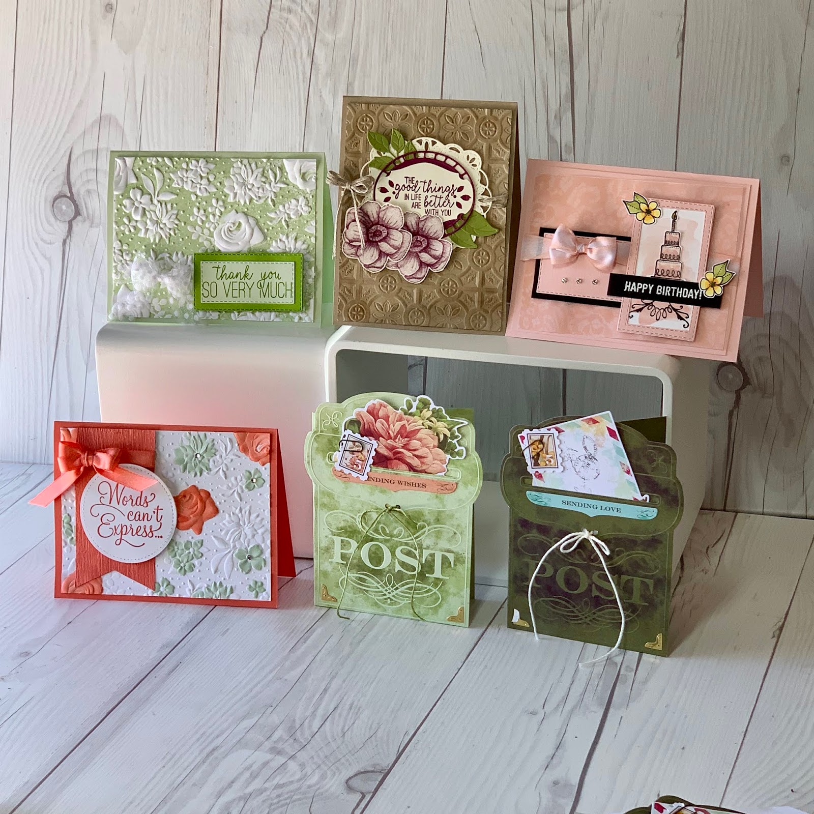 Stamped Sophisticates: Gray Granite and Country Floral Embossing Folder ...