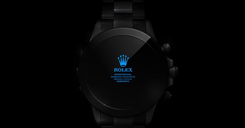 Daytona BlackPearl, digital Rolex - Vector illustration